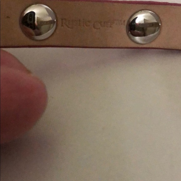 Rustic Cuff | Jewelry | Rustic Cuff Pink Bracelet | Poshmark